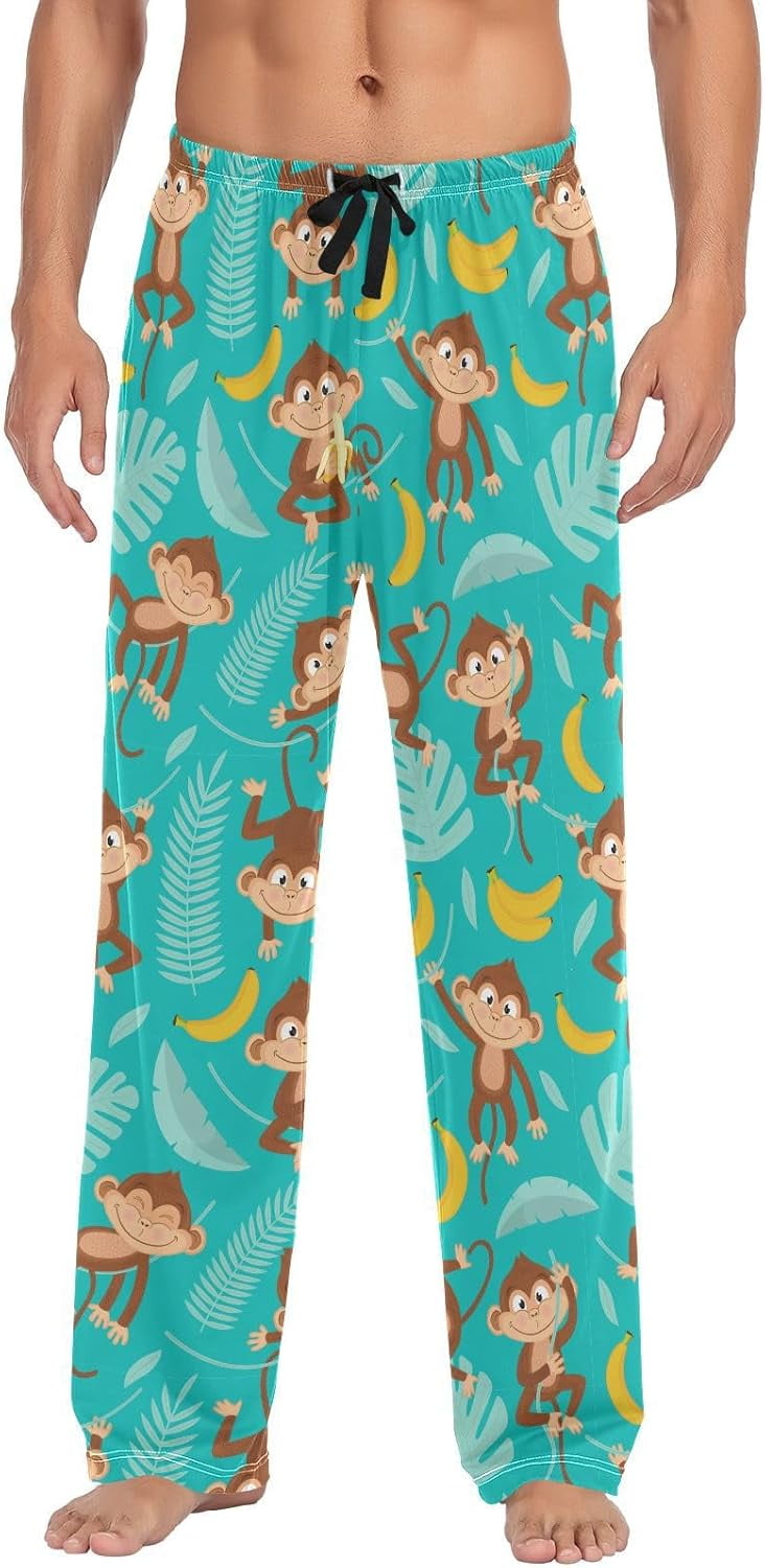 Top-kevin Penguins Pajama Pants Men's Pajama Bottoms Lounge Sleepwear ...