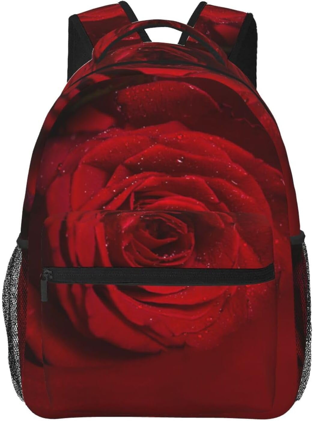 Top-kevin Rose Backpack Flower Laptop Backpack Cute Tablet Travel ...