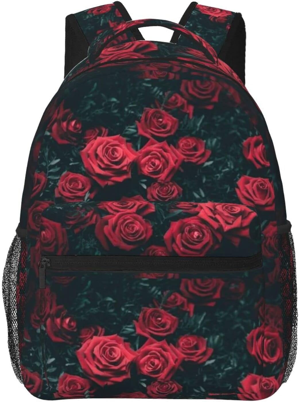 Top-kevin Rose Backpack Women Laptop Backpack Bag Flower Tablet Travel ...