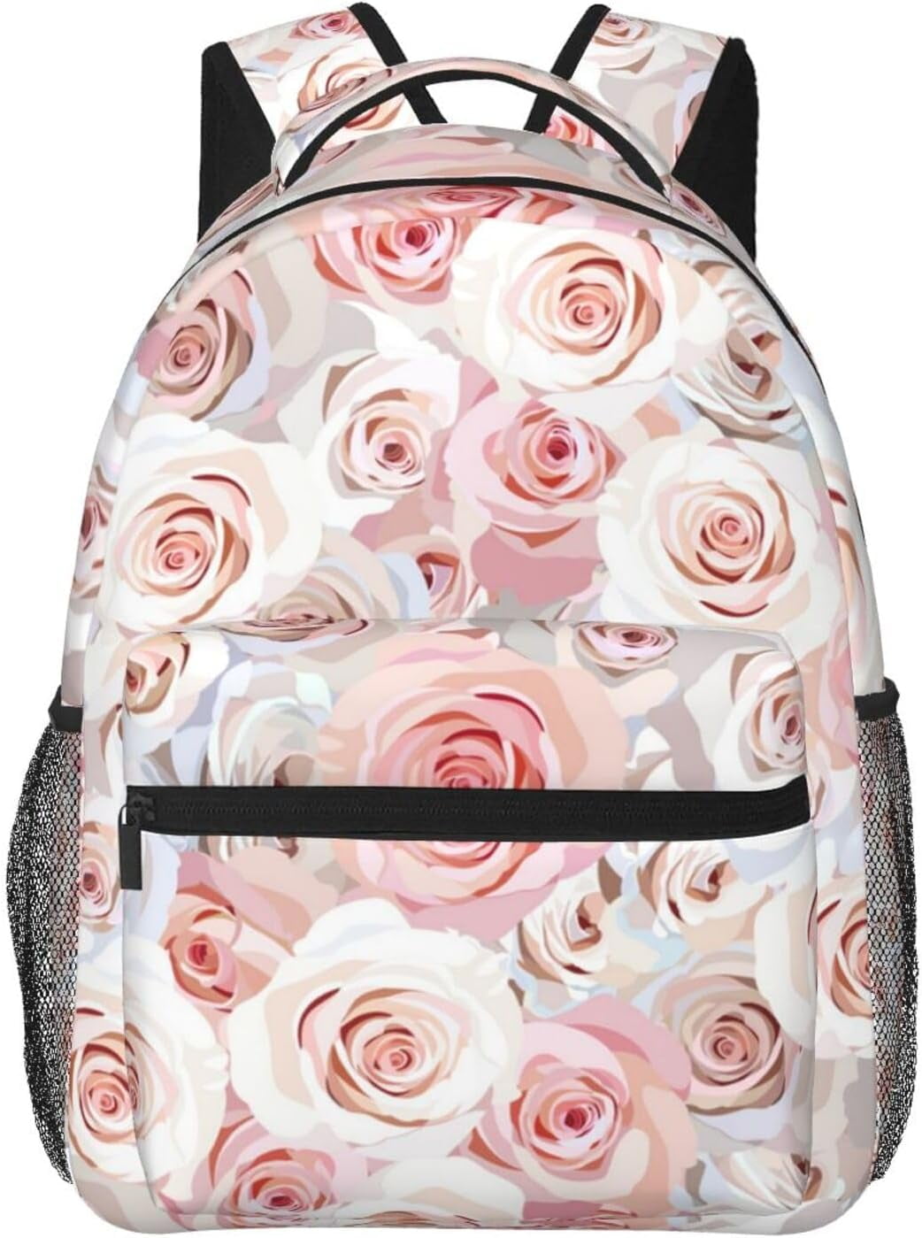 Top-kevin Rose Flower Backpack Rose Laptop Backpack Flower Tablet ...