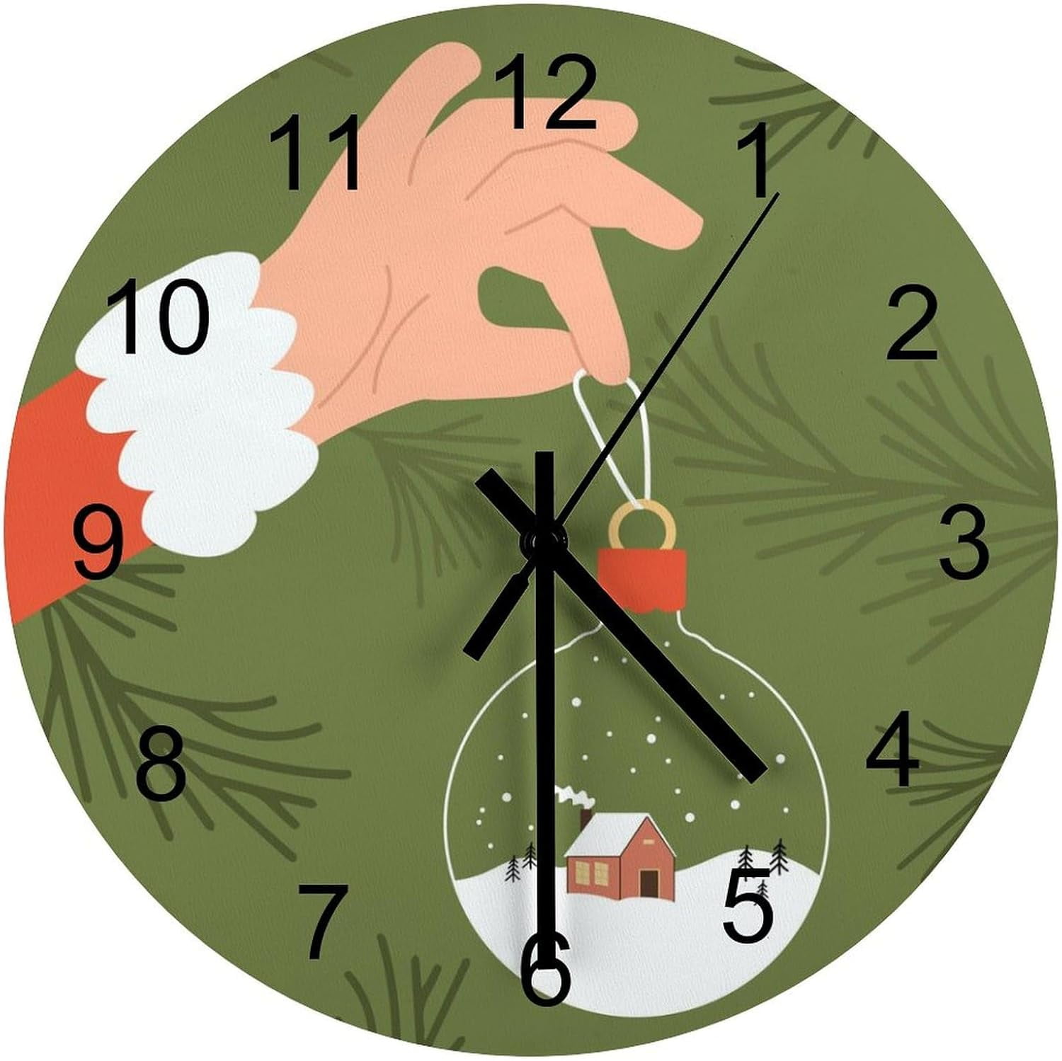 Top-kevin Simplicity Wooden Clock Elegant Timepiece with Minimalist ...