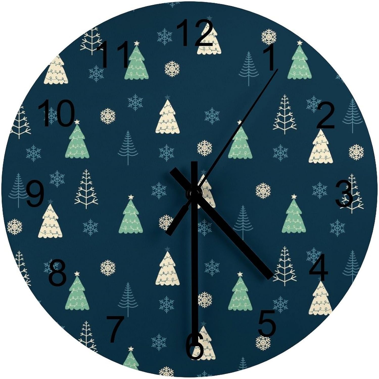 Top-kevin Wooden Clock Elegant Timepiece with Minimalist Design for ...