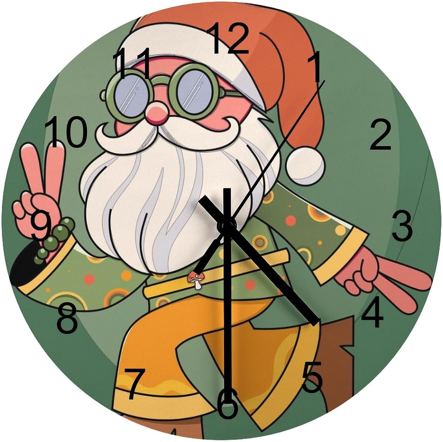 Top-kevin Wooden Clock Elegant Timepiece with Minimalist Design for ...