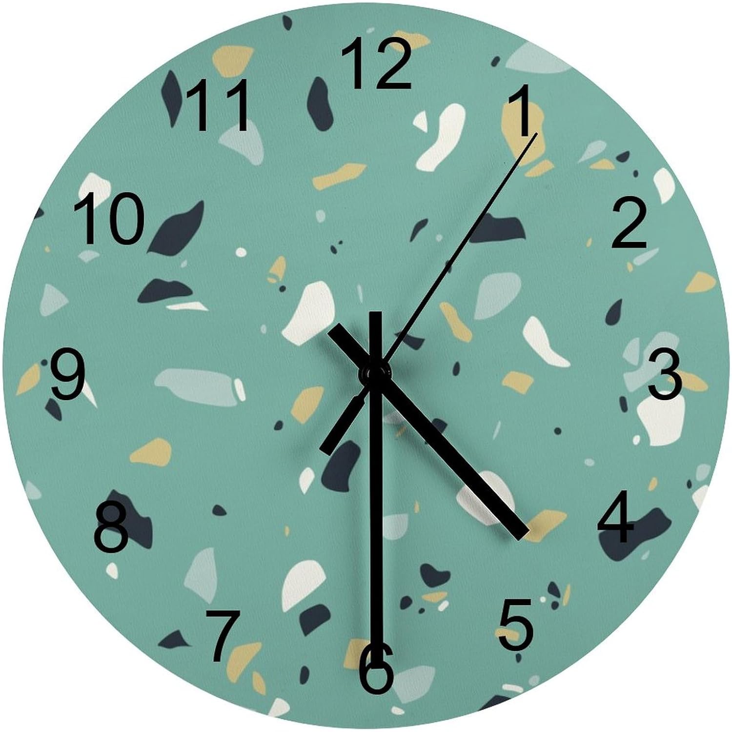 Top-kevin Wooden Clock Elegant Timepiece with Minimalist Design for ...