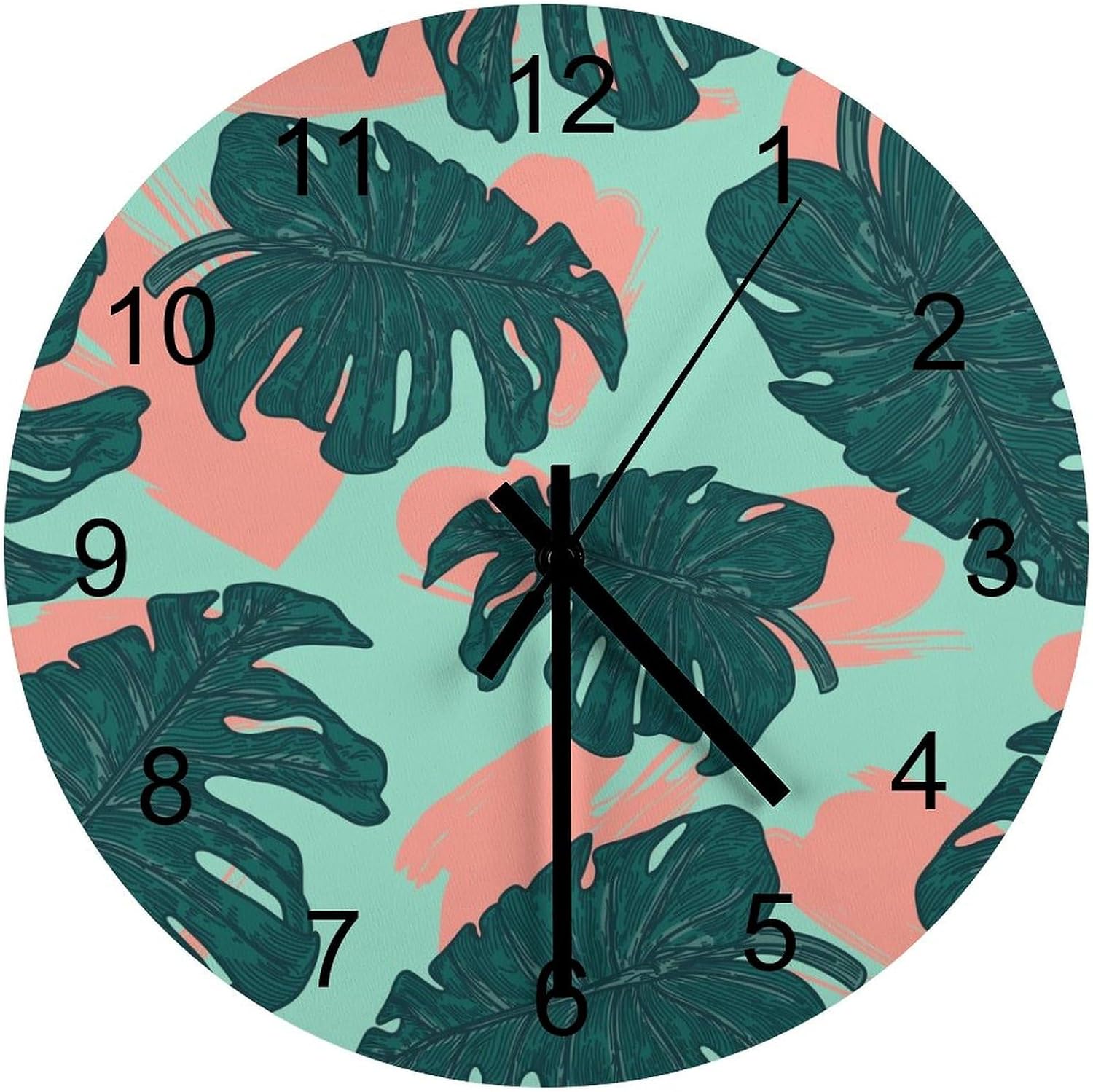 Top-kevin Wooden Clock Elegant Timepiece with Minimalist Design for ...
