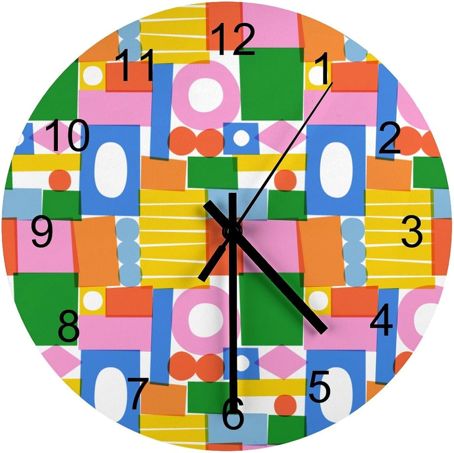 Top-kevin Wooden Clock Elegant Timepiece with Minimalist Design for ...