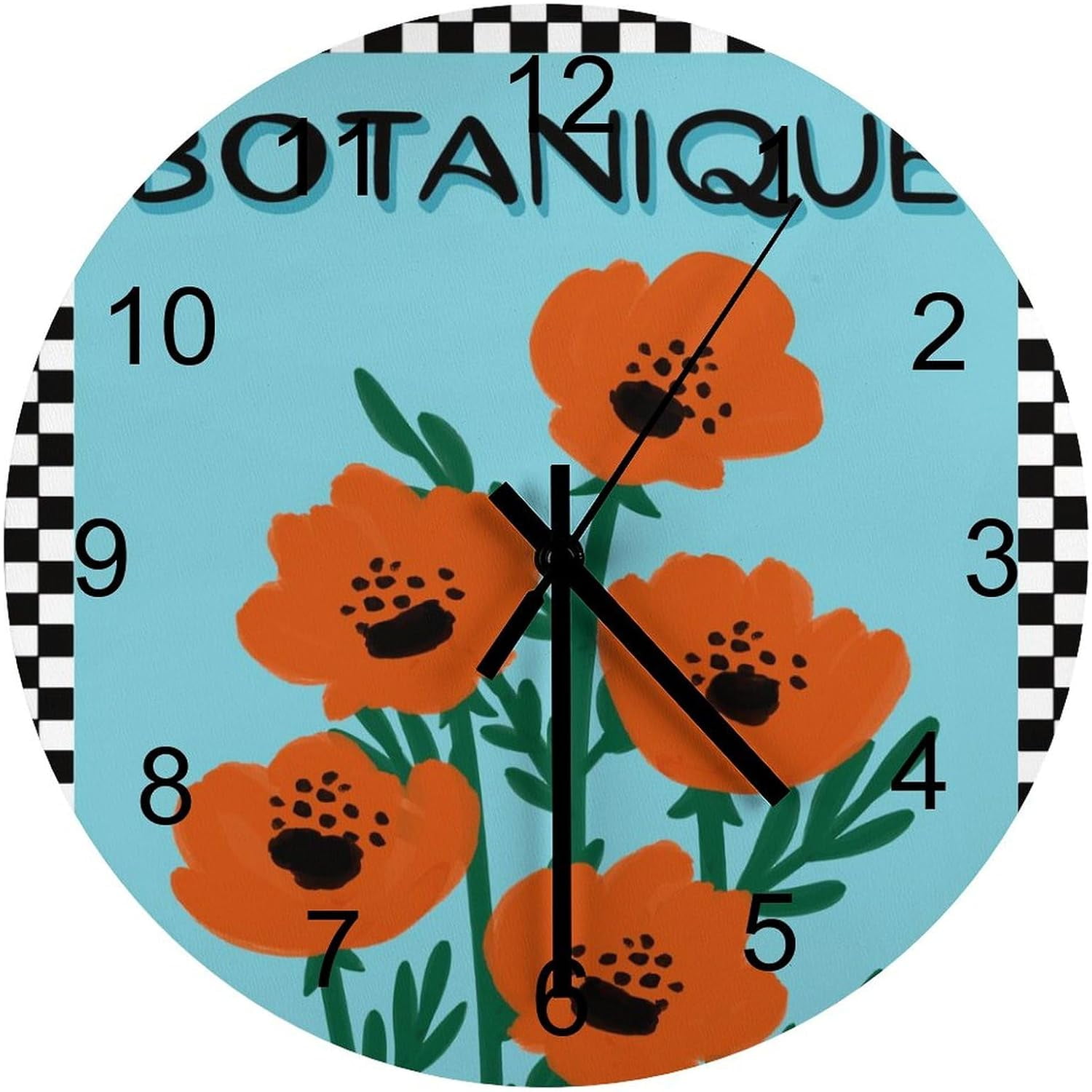 Top-kevin Wooden Clock Elegant Timepiece with Minimalist Design for ...