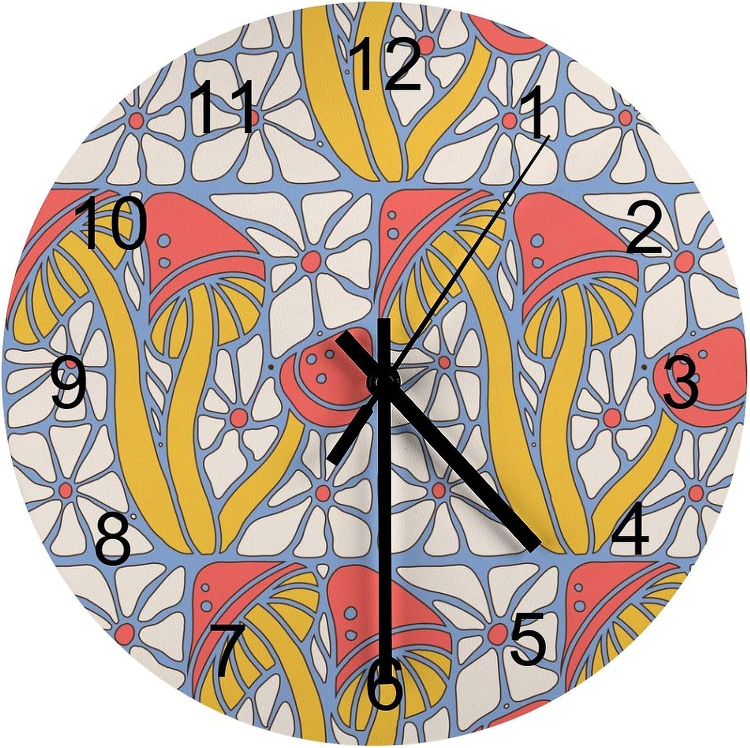 Top-kevin Wooden Clock Elegant Timepiece with Minimalist Design for ...