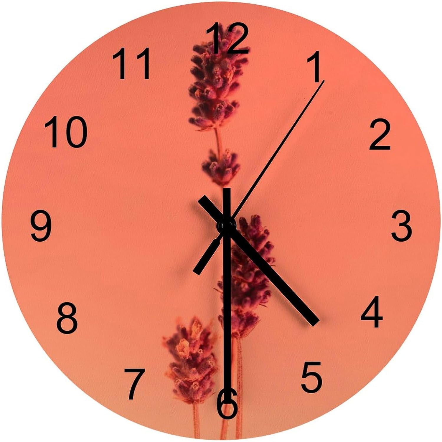 Top-kevin Wooden Clock Elegant Timepiece with Minimalist Design for ...