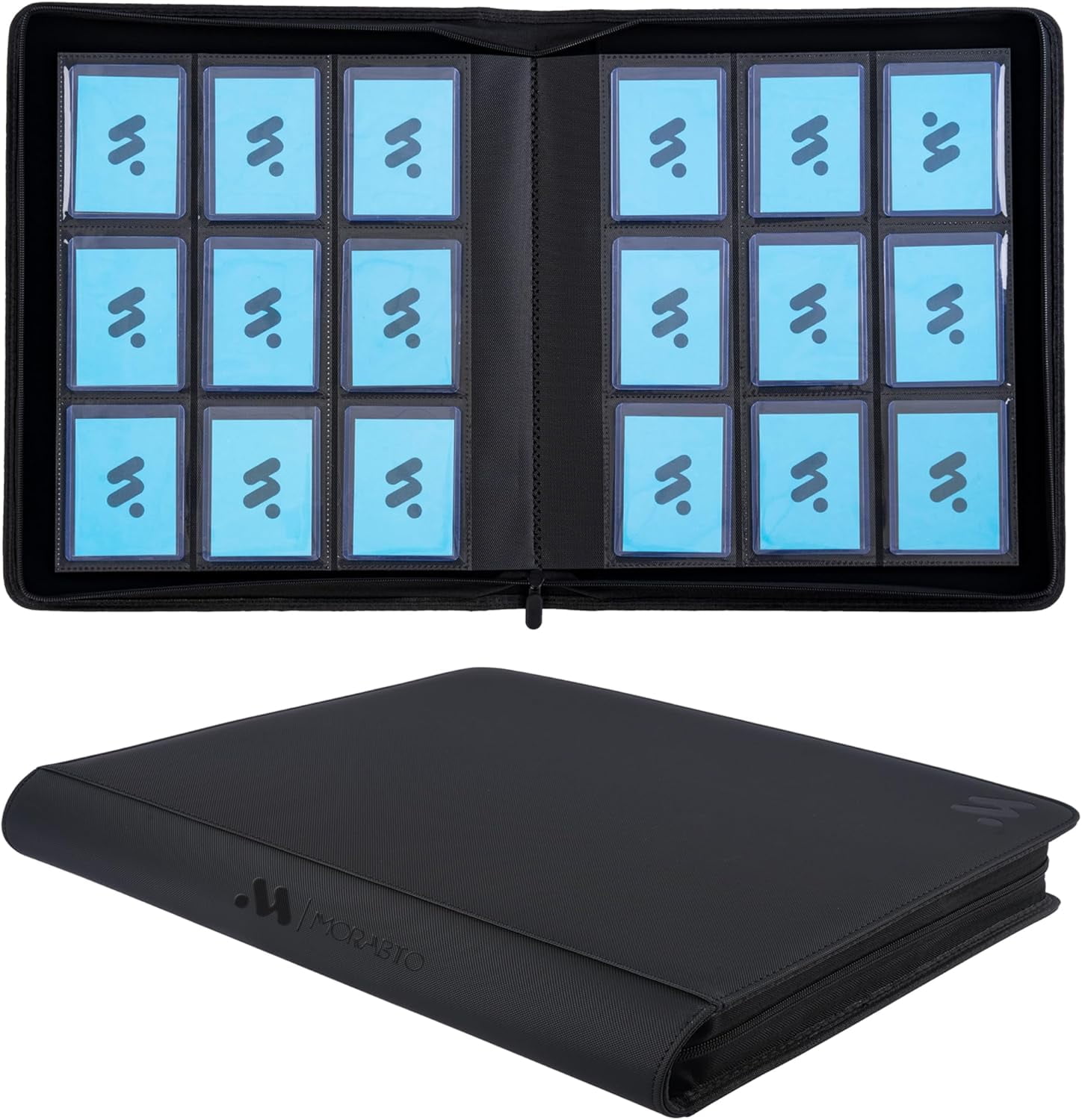 Top loader binder, capable of accommodating 324 top loaders, 9 pocket ...