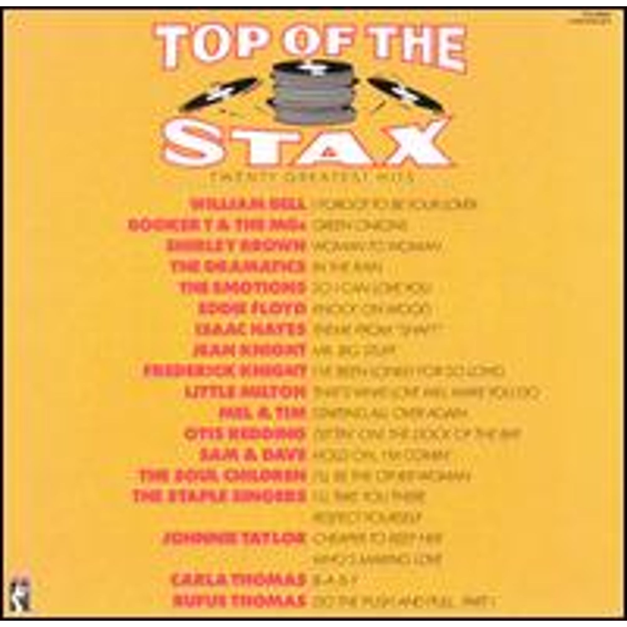 Pre-Owned Top of the Stax: Twenty Greatest Hits (CD 0025218880527) by ...