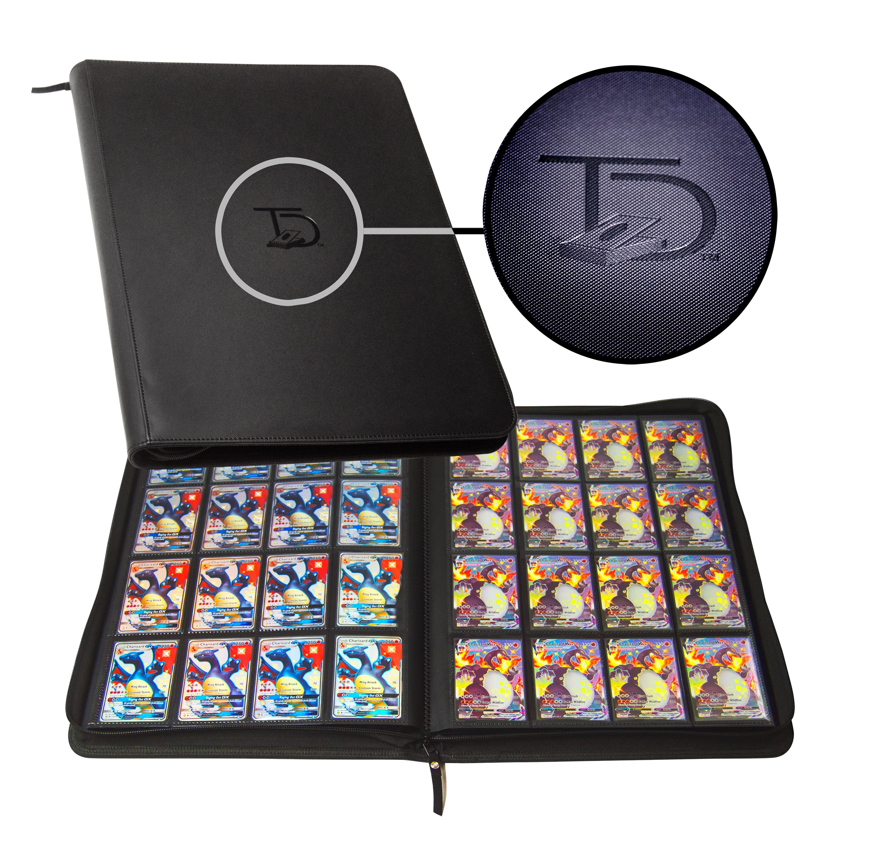 TopDeck Premium 1000 Card Portfolio | 16 Pocket | Long Term Storage ...