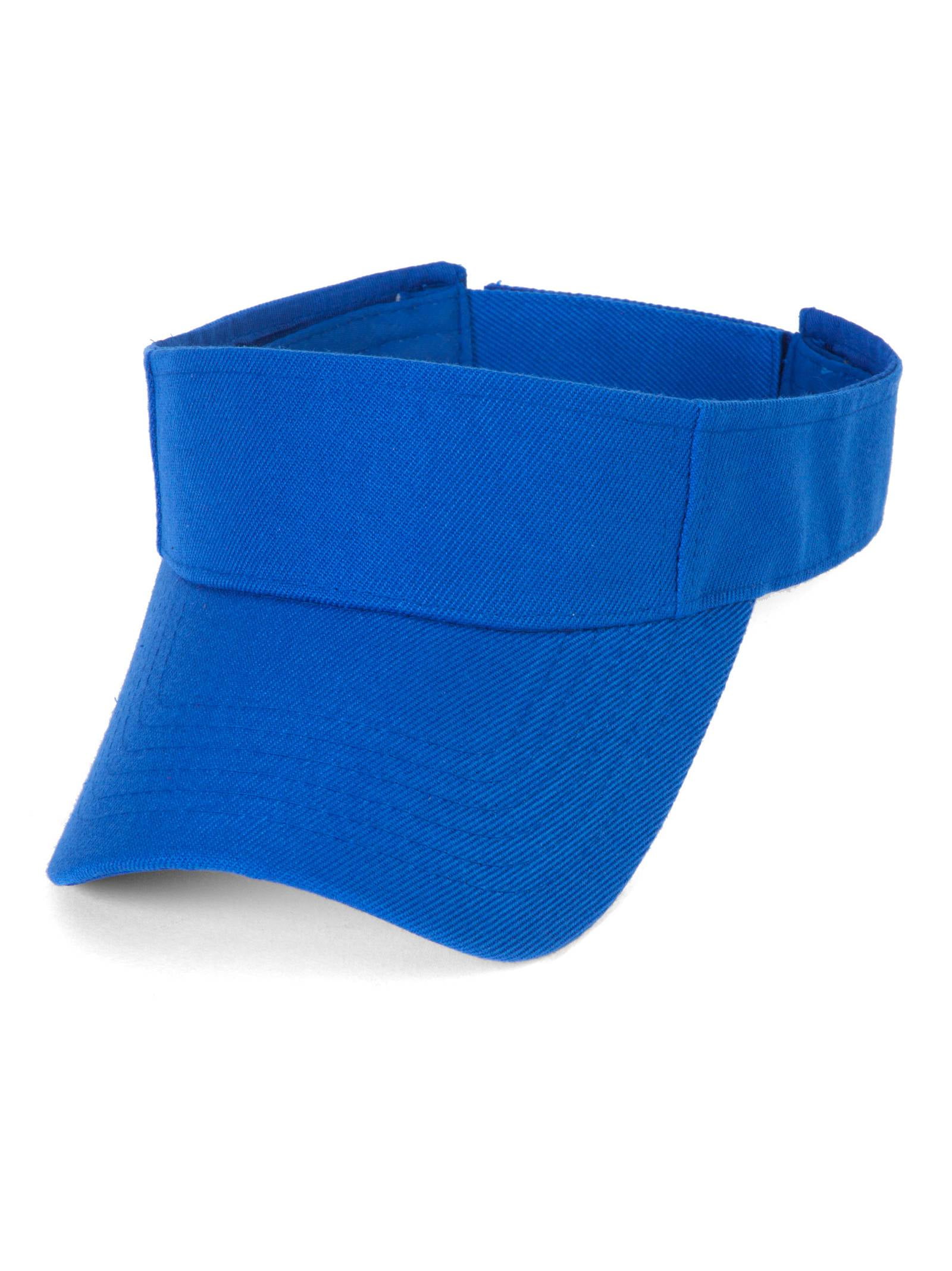 TopHeadwear Royal Blue Kids Blank Adjustable Visor - Walmart.com