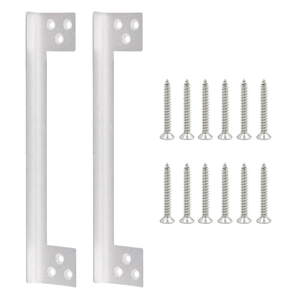 TopHomer 2 Set Door Latch Security Plate Stainless Steels L Shaped ...