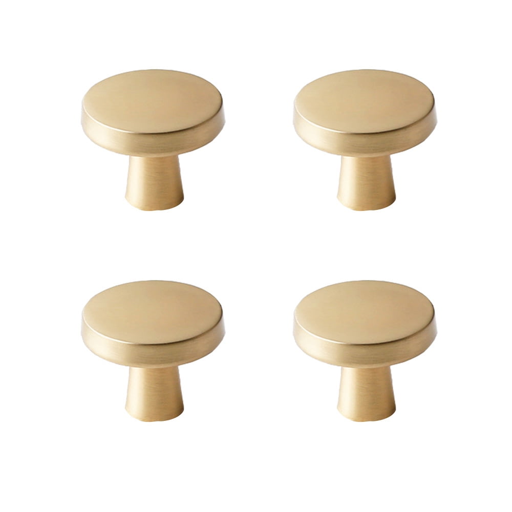 TopHomer 4PCS Cabinet Round Pull Handle Zinc Alloy Round Pull Handles ...