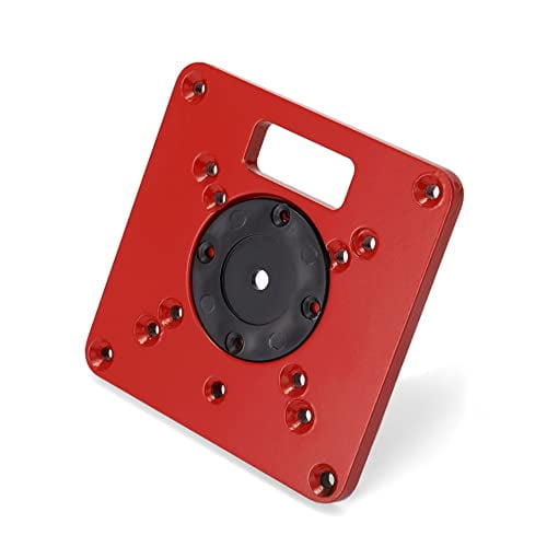 TopHomer Universal Router Table Insert Plate Set, Aluminum Alloy Plate ...