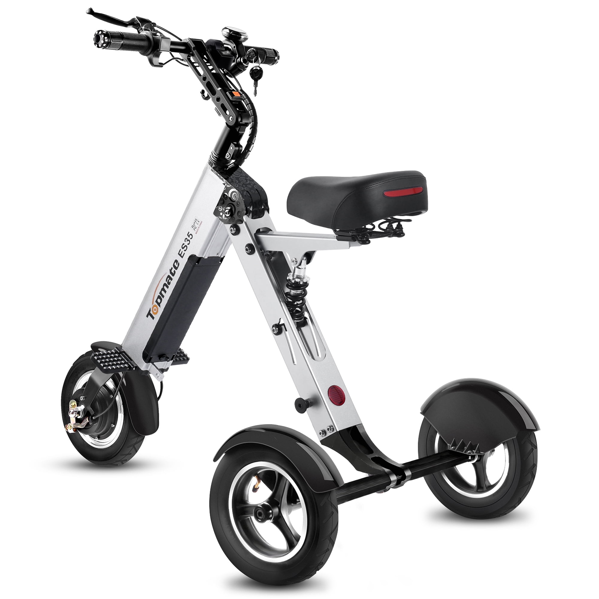 TopMate ES35 3-Wheel Electric Scooter, 15mph, Foldable with 7.8Ah ...