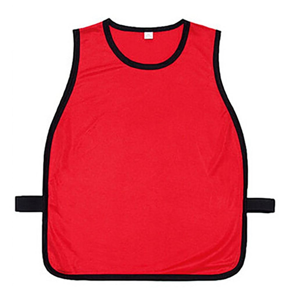 TopTie Scrimmage Team Practice Vests Pinnies Jerseys-Red-Adult ...