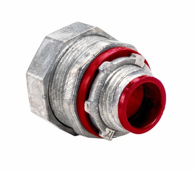 Topaz 472I Straight Liquidtight Connector, Die Cast Zinc, 3/4 ...