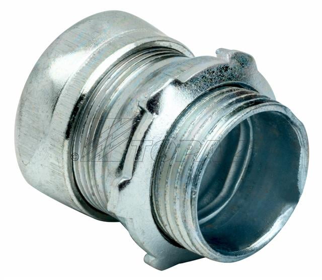 Topaz 658S Compression EMT Connector, Steel, 3" - Walmart.com