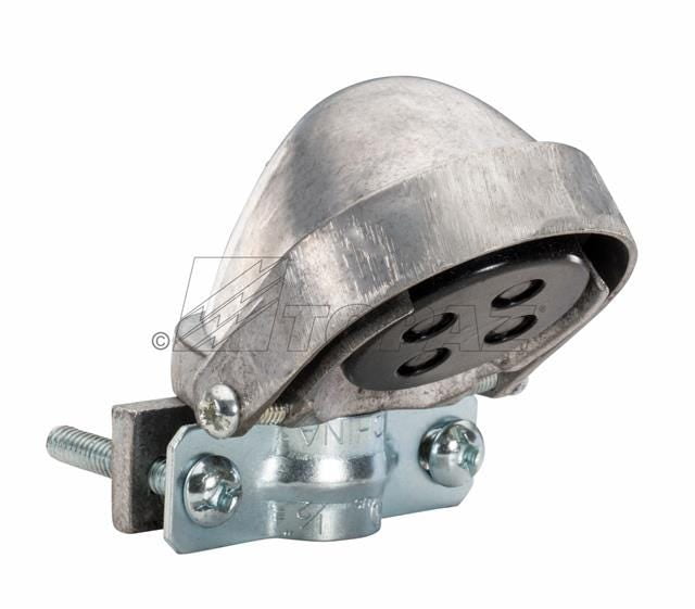 Topaz 734 Service Entrance Cap, Clamp On Type, Aluminum, 1-1/4 ...