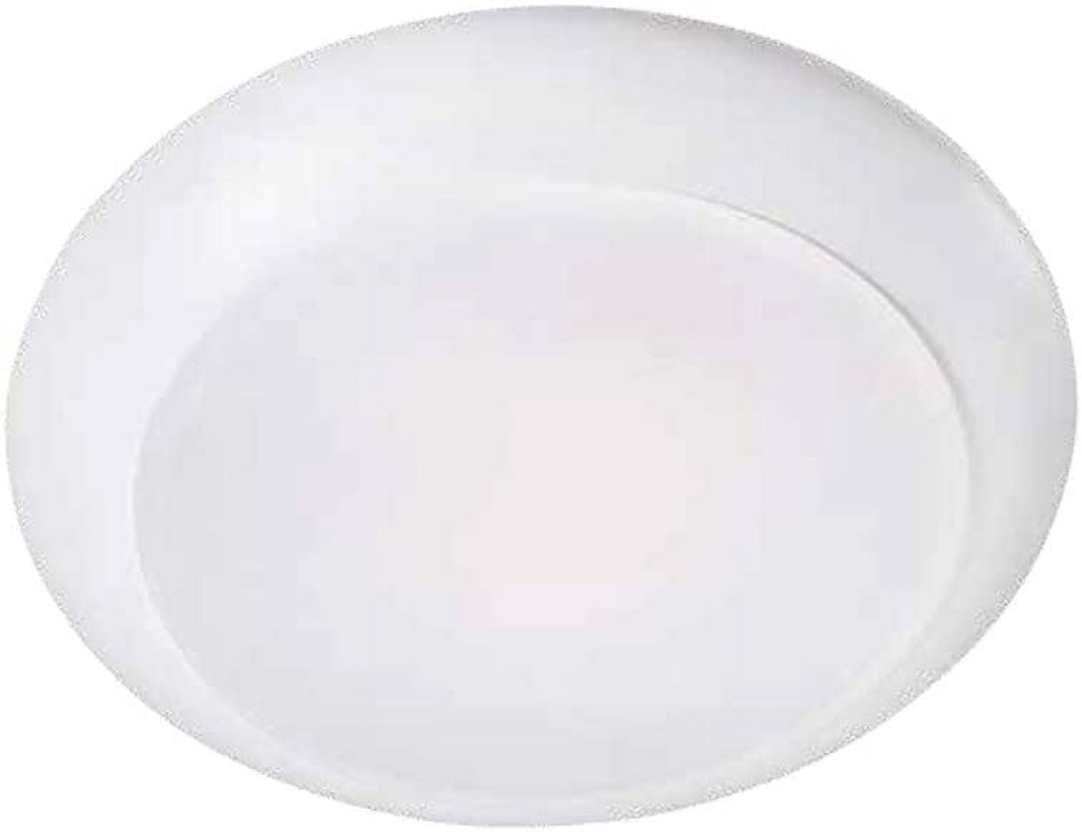 Topaz Lighting 4" LED Surface Mount Disk Light, 12W, Dimmable, White ...