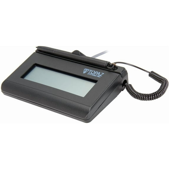 Topaz T-L460-HSB-R SigLite LCD 1x5 Signature Capture pad - Walmart.com