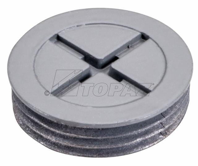 Topaz WP50 Closure Plug, Die Cast Aluminum, 1/2", Powder Coated ...