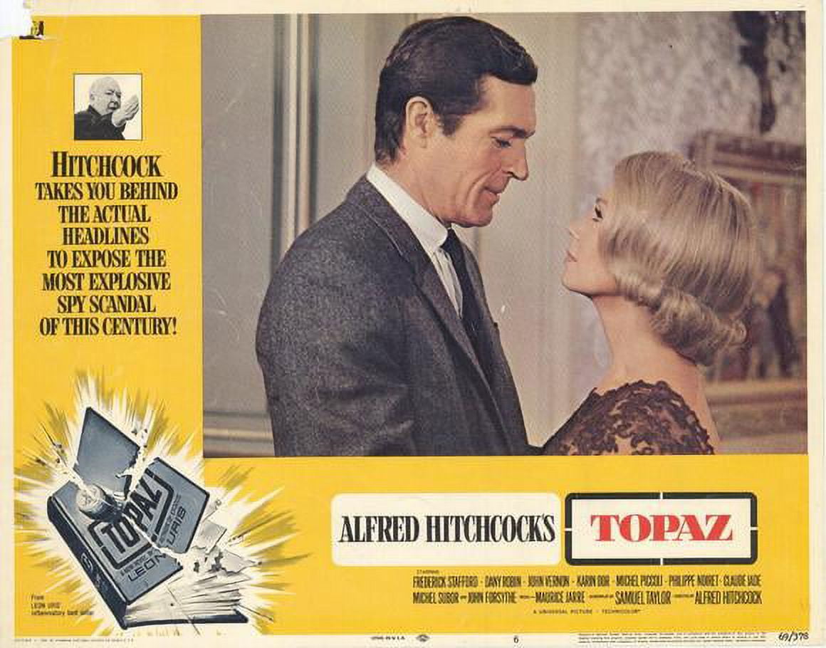 Topaz - movie POSTER (Style E) (11" x 14") (1969) - Walmart.com