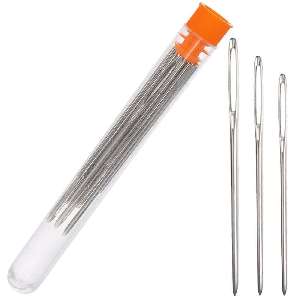 Topbathy 1 Set Darning Needles Assorted Color Plastic Material Hand ...