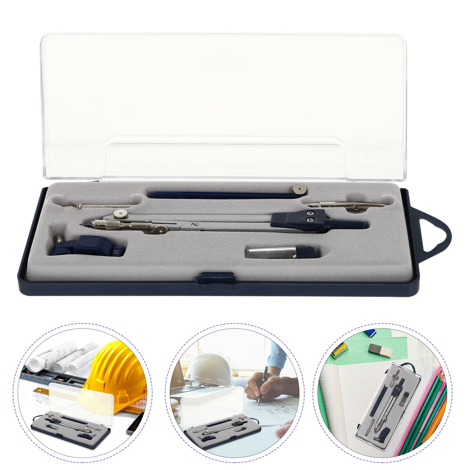 Topbathy 1 Set Professional Metal Compass Tool Artist Teacher Building ...