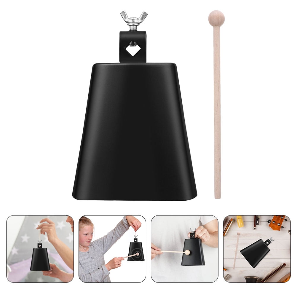 Topbathy 1 Set Small Cow Bell With Stick Hand Held Cowbell For Kids In ...