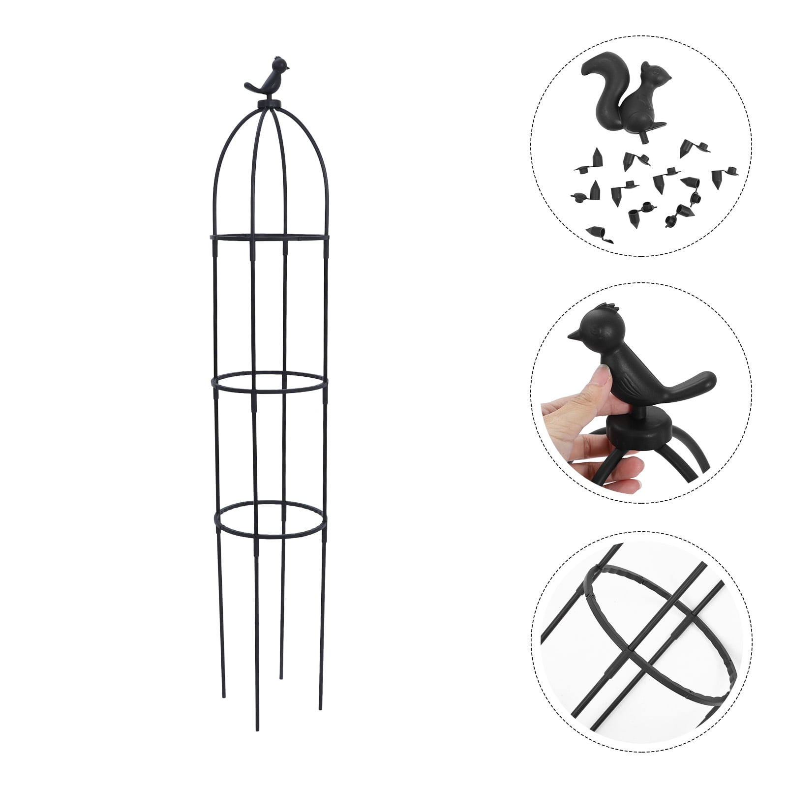 Topbathy 1 Set of Sleek Vegetable Trellis Stand Small for Climbing ...