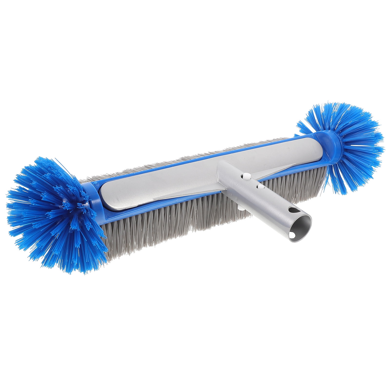 Topbathy Pool Brush Head Blue Nylon PP Aluminum 1Pack 15.7X3.1X2.4In ...