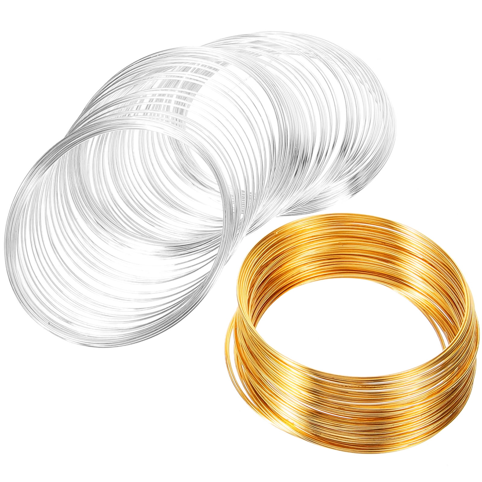 Topbathy 2 Rolls Multi-Function Jewelry Wire Diy Beads Wire Stainless ...