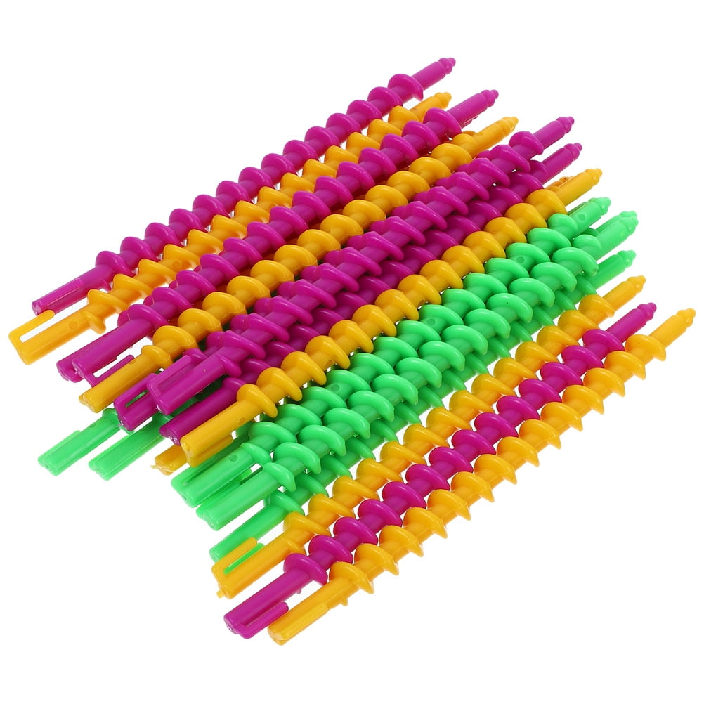 Topbathy 40Pcs Spiral Perm Rods Hairdressing Tool Set for Home Use ...