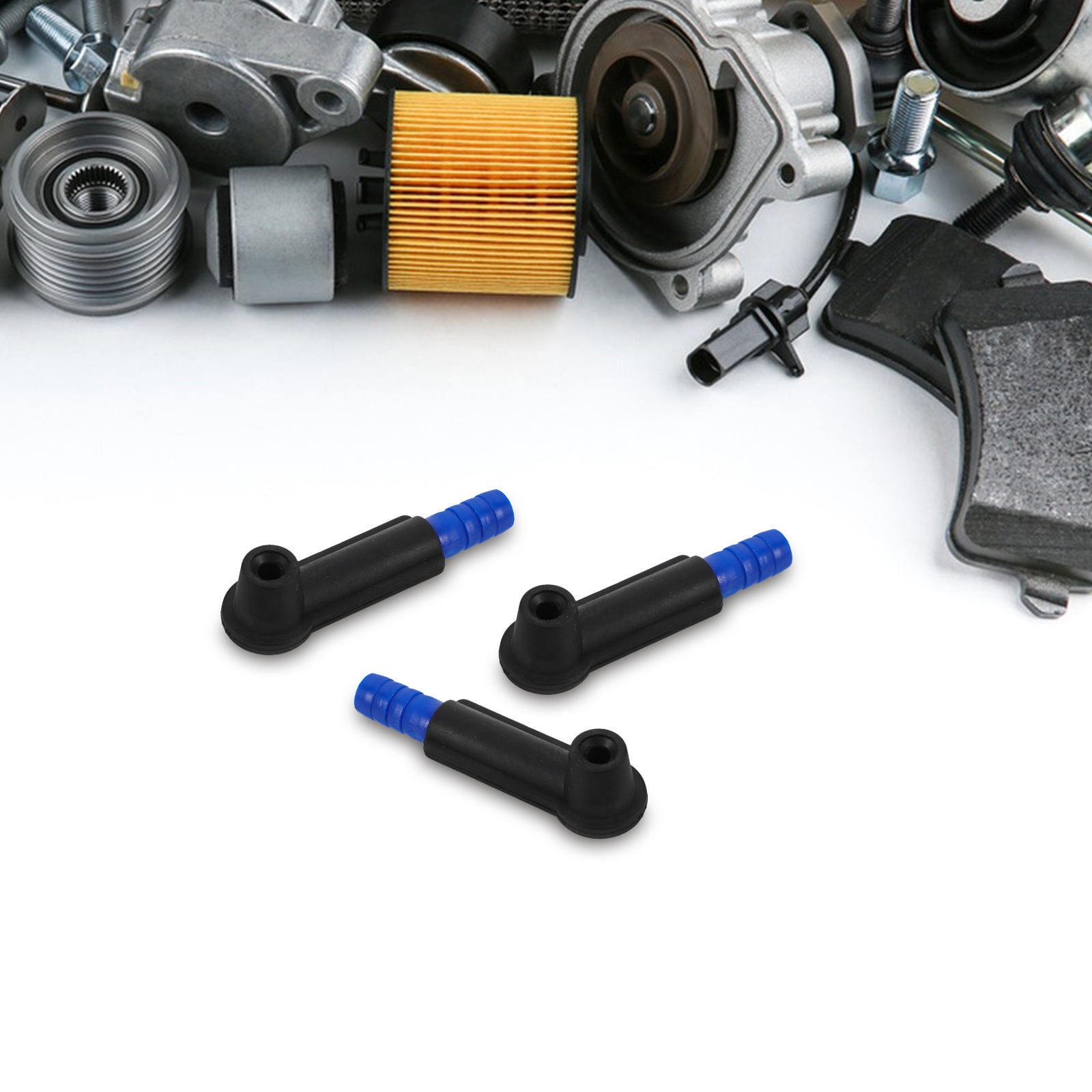 Topbathy 5Pcs Universal Brake Bleeder Hose Connector Plastic Brake Oil ...