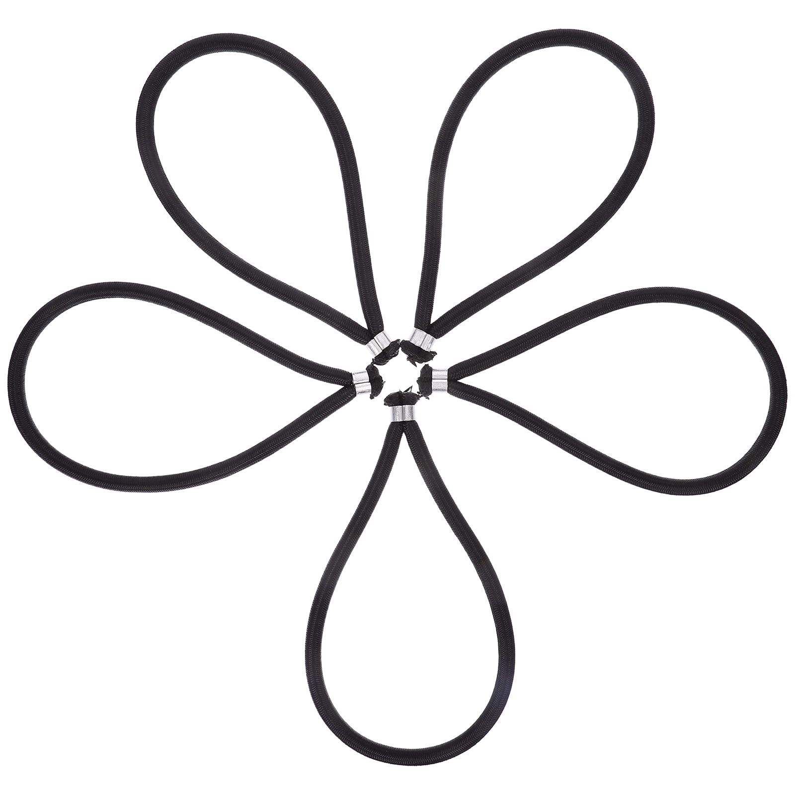 Topbathy 5Pcs Black Trampoline Replacement Bungee Cord Elastic Straps ...