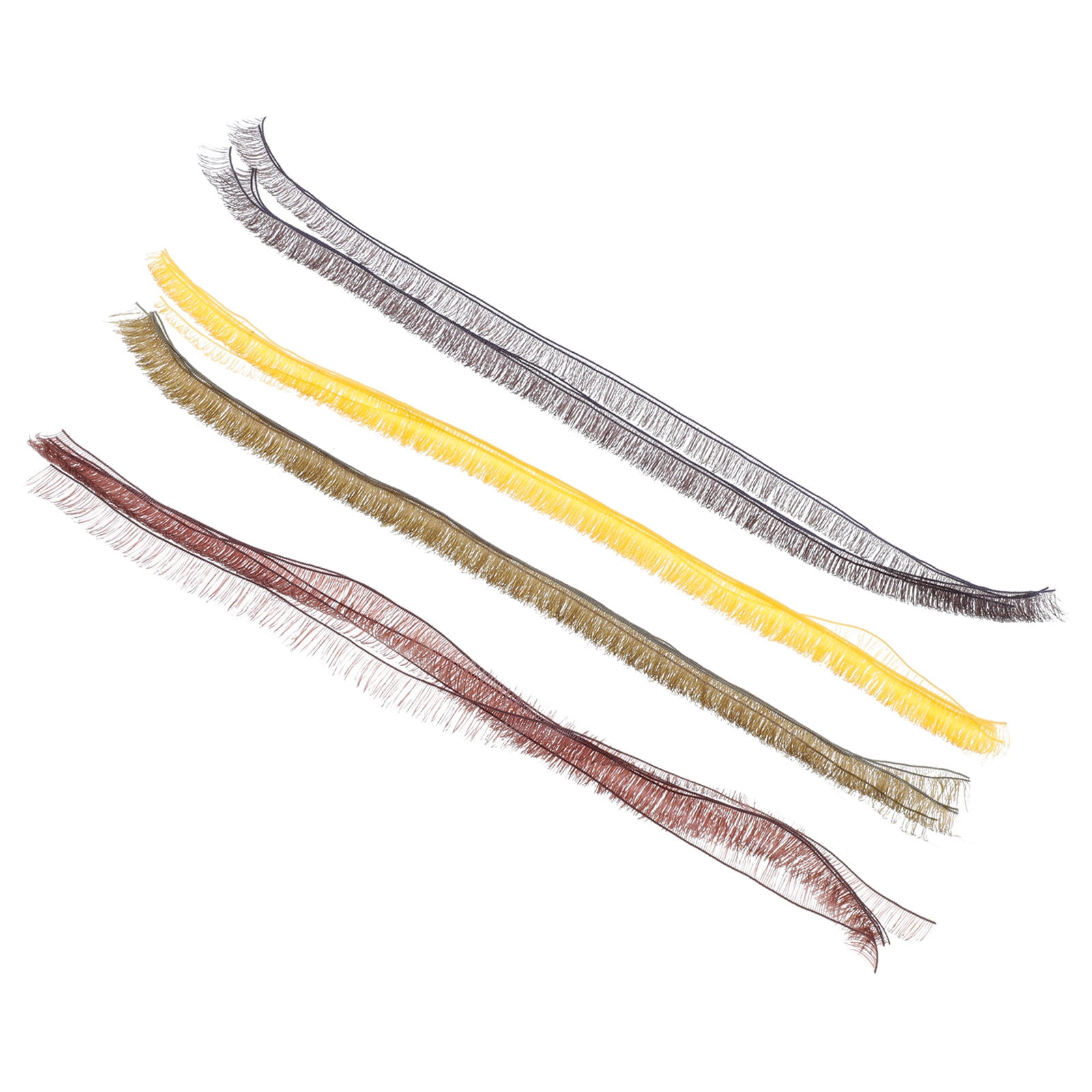 Topbathy 20Pcs p Lashes Assorted Color Nylon Easy to Use Doll ...