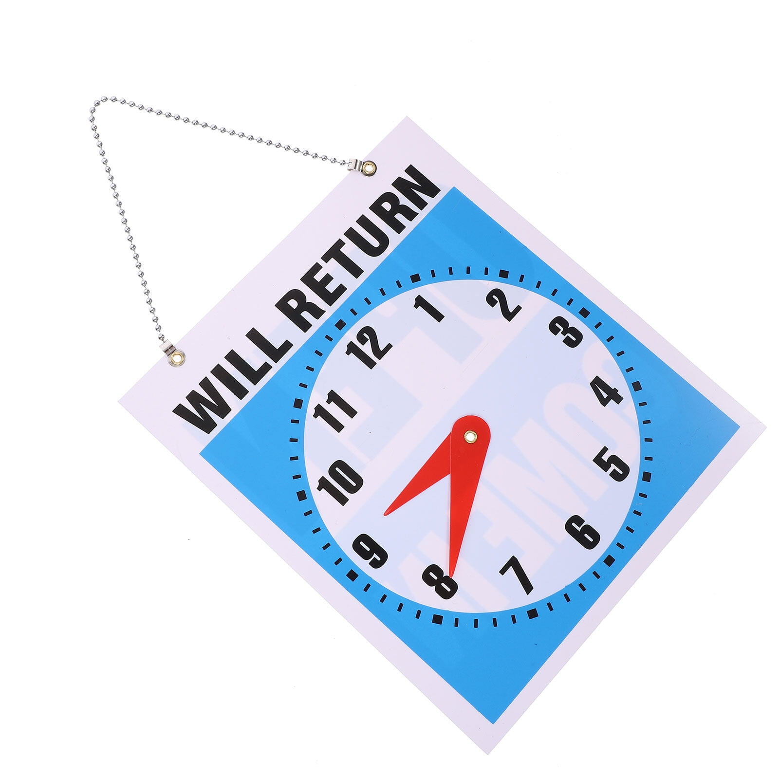 Topbathy Double-Sided Open Sign & Will Return Sign Door Plate With ...