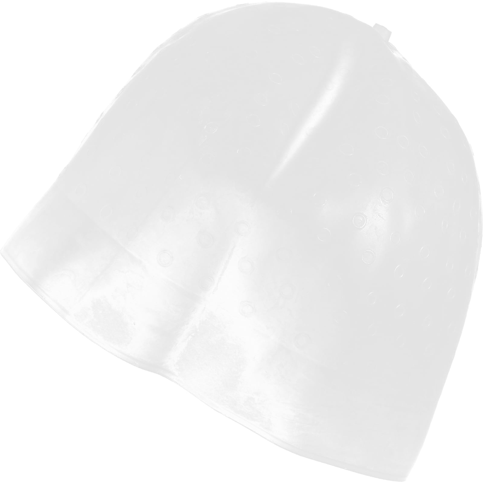 Topbathy Hair Coloring Highlighting Cap 1Set White Silicone Perforated ...