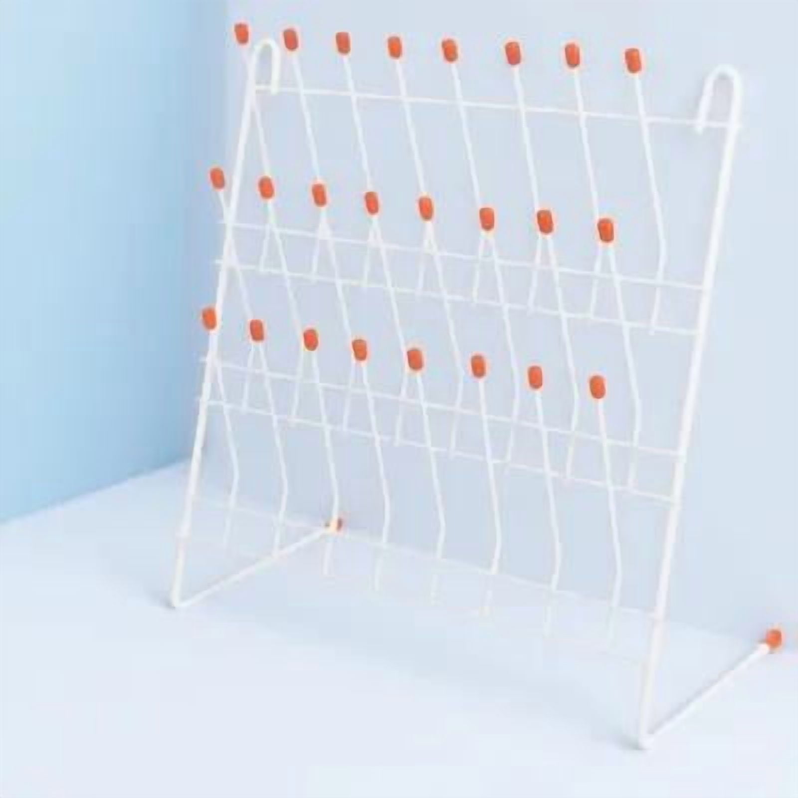 Topbathy 1Pc White Laboratory Drain Rack Test Tube Holder Peg Rack for ...