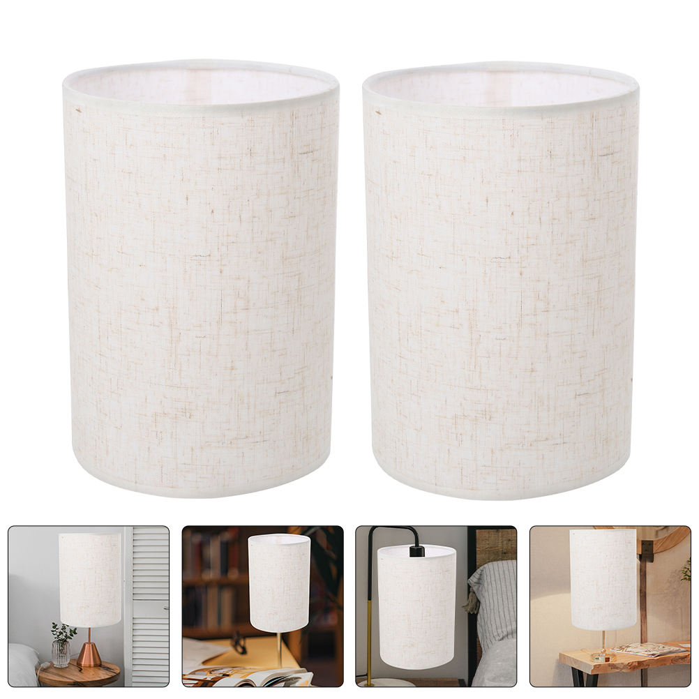 Topbathy Lamp Shade For Table Lamps, Pack Of 2 Drum Lamp Shade ...