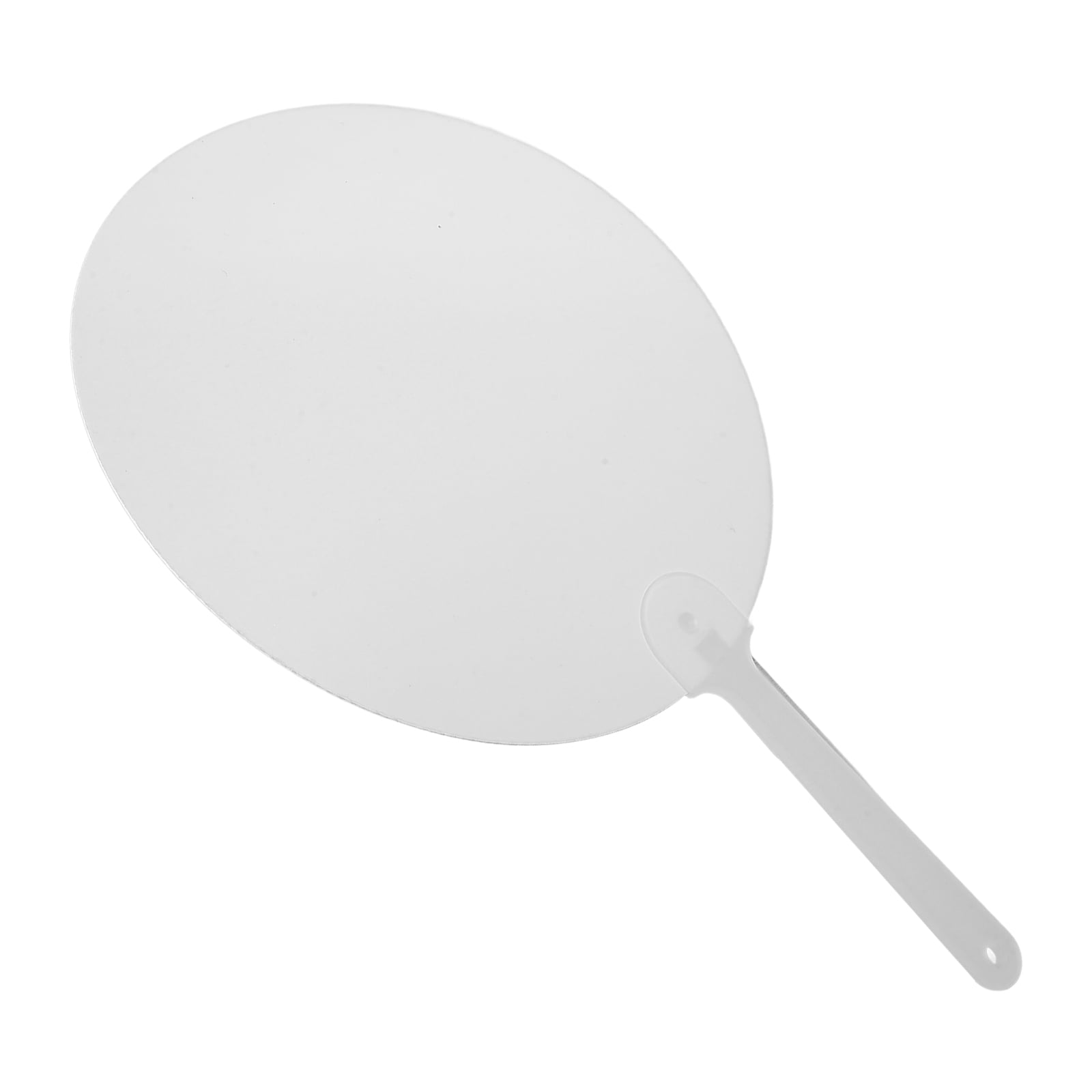 Topbathy Sublimation Hand Fan 1Pack White Diy Round For Diy Enthusiasts ...