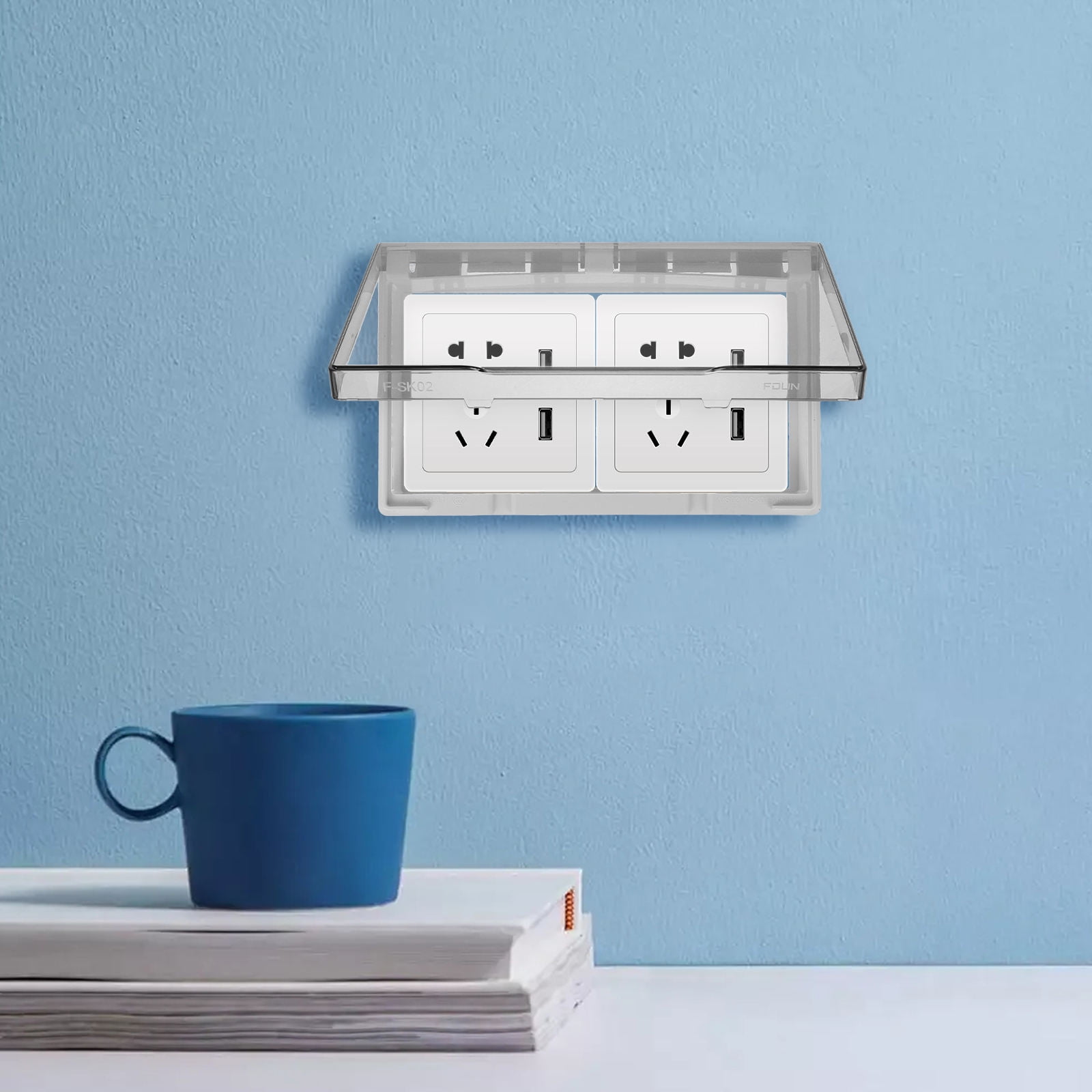 Topbathy Weatherproof Electrical Outlet Cover for Outdoor Receptacle ...