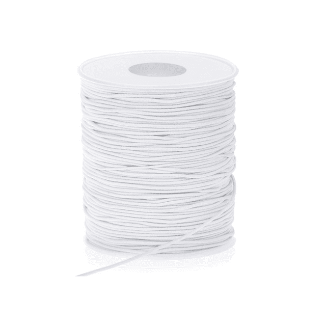 Topboutique 1 mm Elastic String Cord Elastic Thread Beading String Cord ...