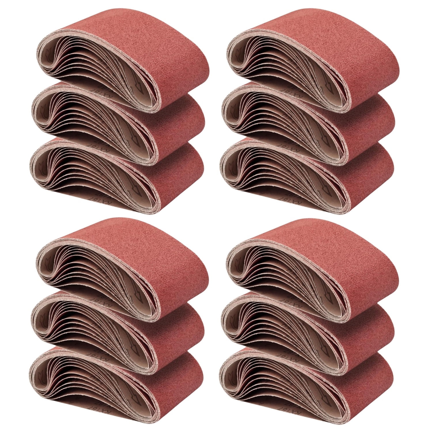 Topboutique 3 x 18 inch Sander Belts,12 Pack Aluminum Oxide Sanding ...