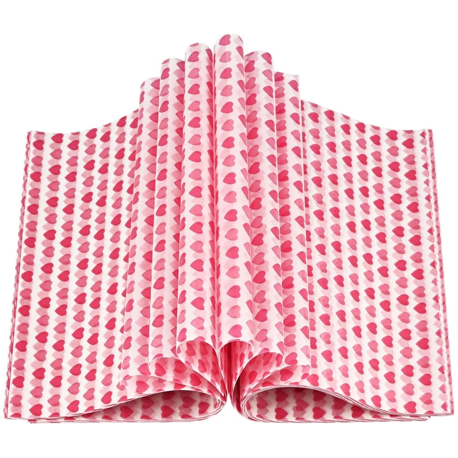 Topboutique 50 Pcs Wax Paper,Heart Food Wrapping Paper,Greaseproof Deli ...