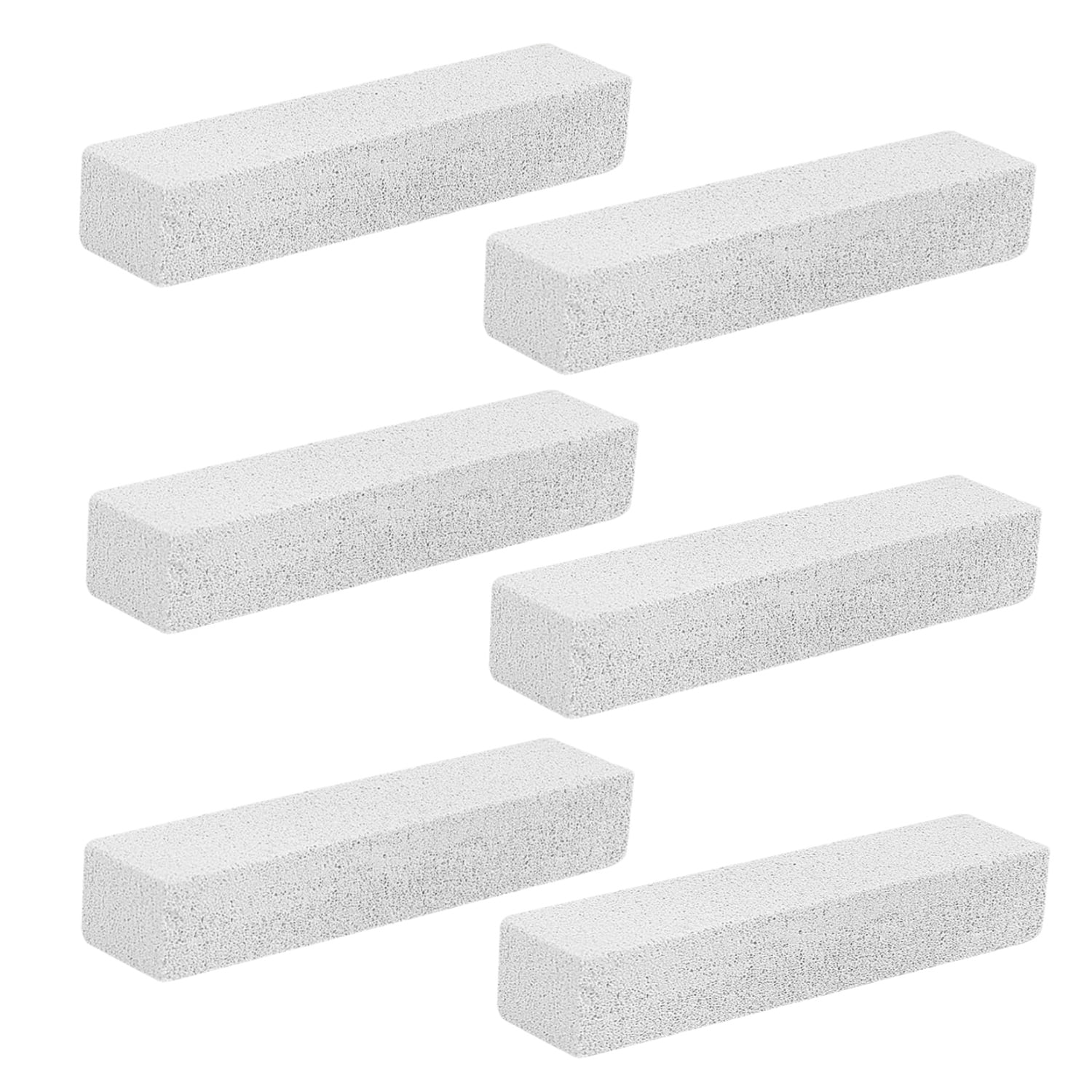 Topboutique 6 Pack Pumice Stones,Pumice Scouring Stick,White Pumice ...