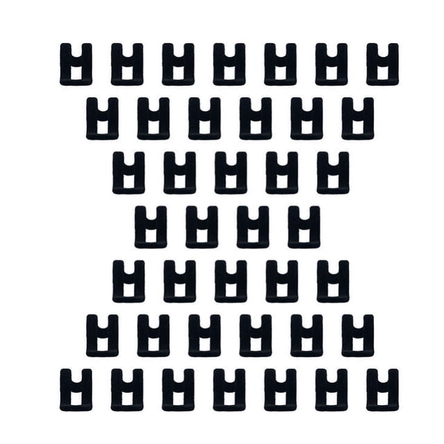 Topboutique 60 PCS Hanger Hooks, Cascading Clothes Hanger Connector ...